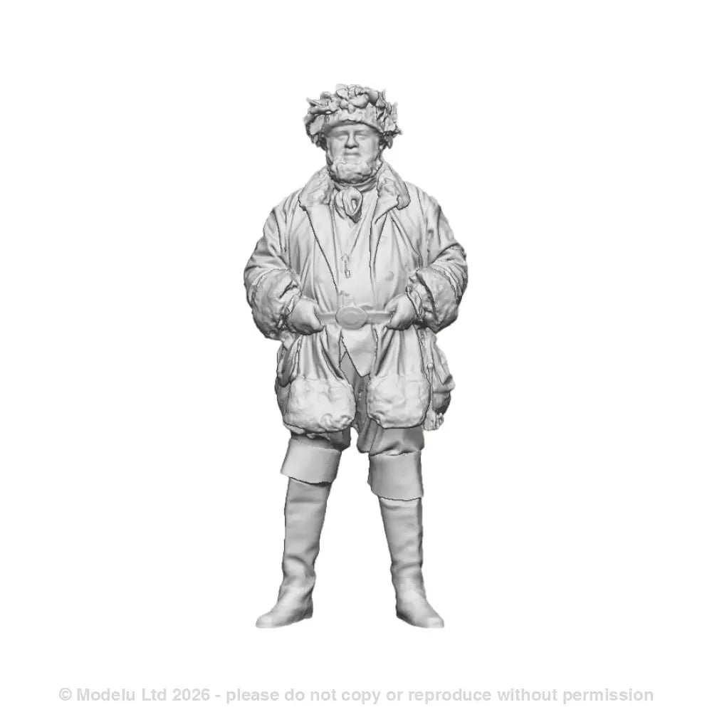 1519 Victorian Father Christmas – Modelu