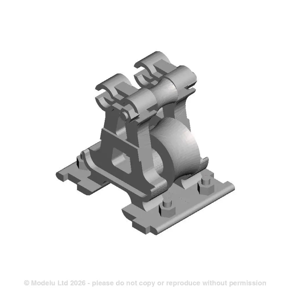 2101 GWR Point Rodding Round – Modelu